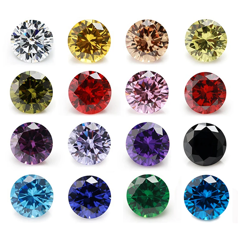 JIANGYUANGEMS-gemas-sint-ticas-de-Zirconia-c-bica-gemas-sueltas-de ...