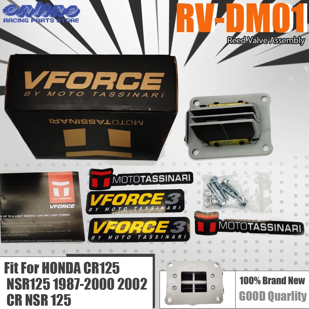 Motorcycle-DM01-Reed-Valve-V-Force3-Carbon-Fiber-Reed-Valve-Kit-For ...