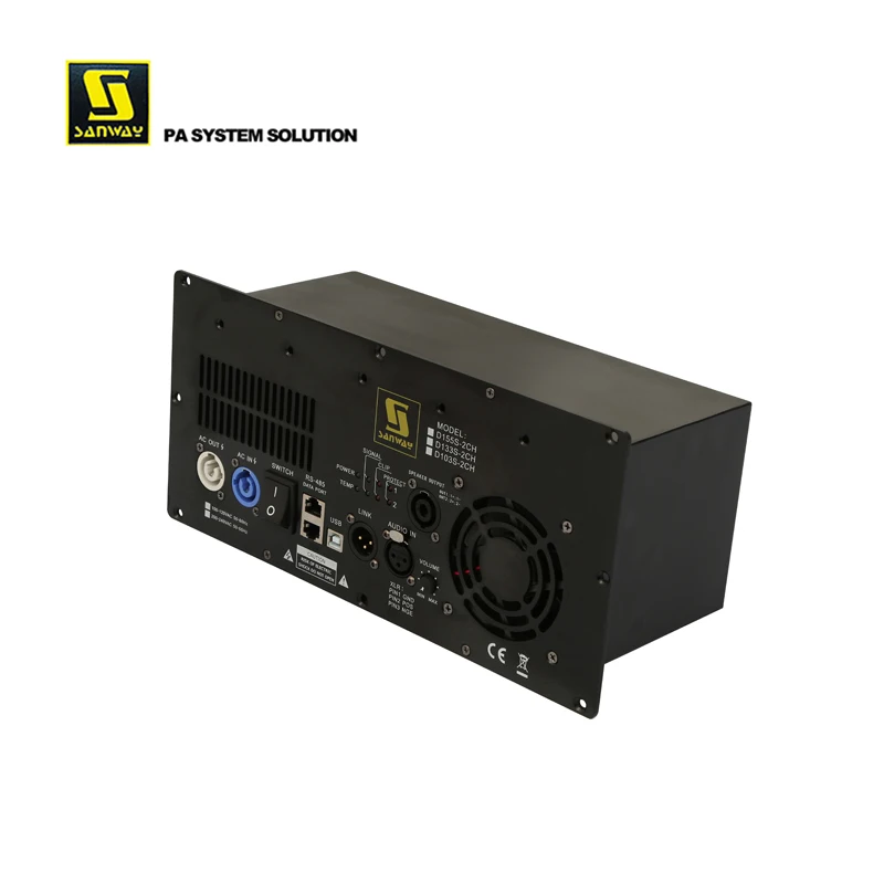 D103S-2CH-Audio-Profesional-1000W-300W-Clase-D-Line-Array-Amplifier ...