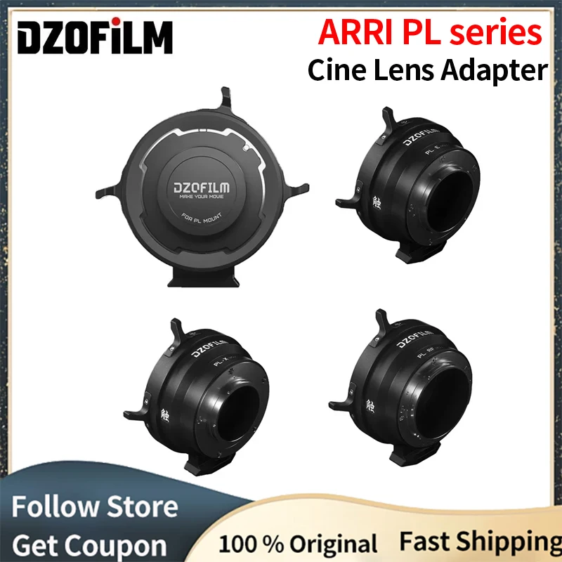 DZOFilm ARRI PL series Cine Lens Adapter PL Mount Lens To E/L/RF/X ...