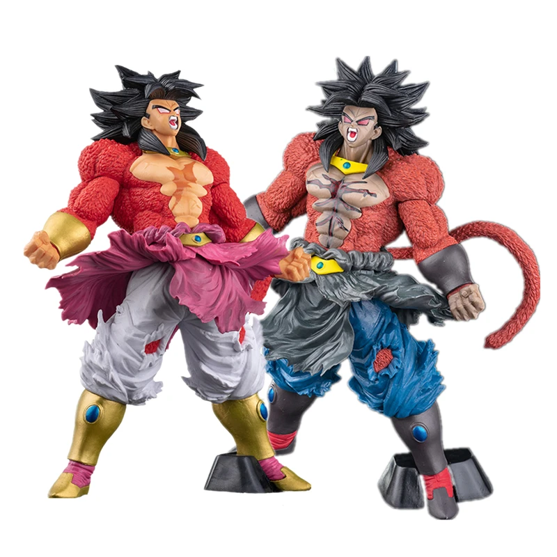 New Dragon Ball Anime Character Broly Model Statue Doll Toy Ornament ...