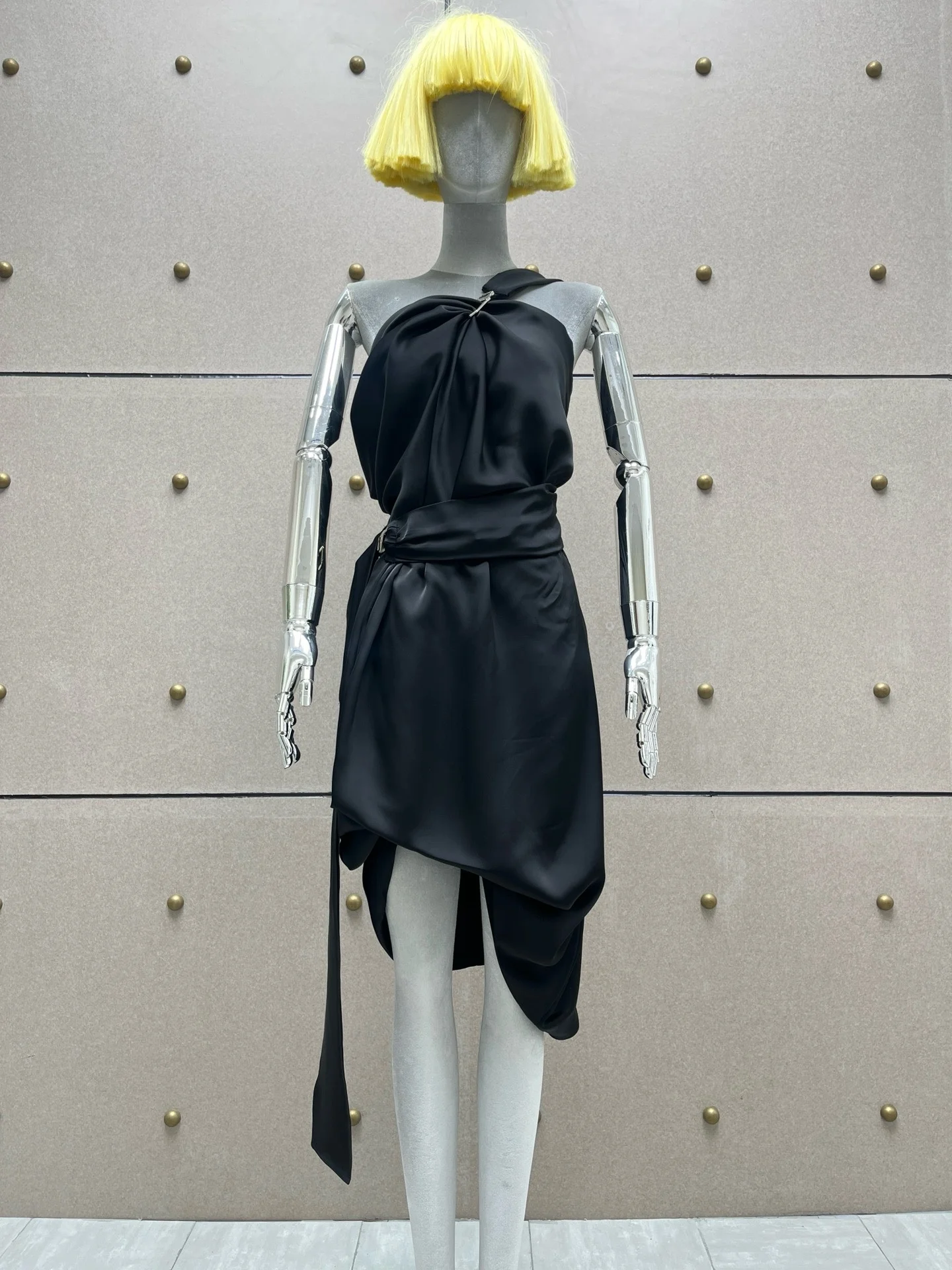 2024-Spring-Summer-New-Asymmetric-Dress-Elegant-Fashionable-Classic ...