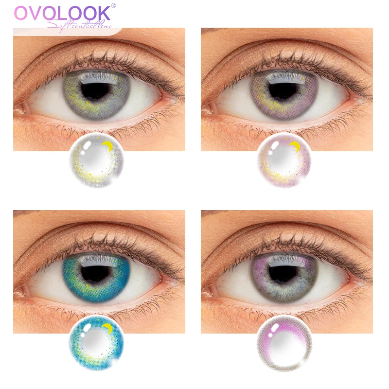 8pcs-Colored-Contact-Lenses-with-Diopters-Graduated-Beautiful-Pupil ...