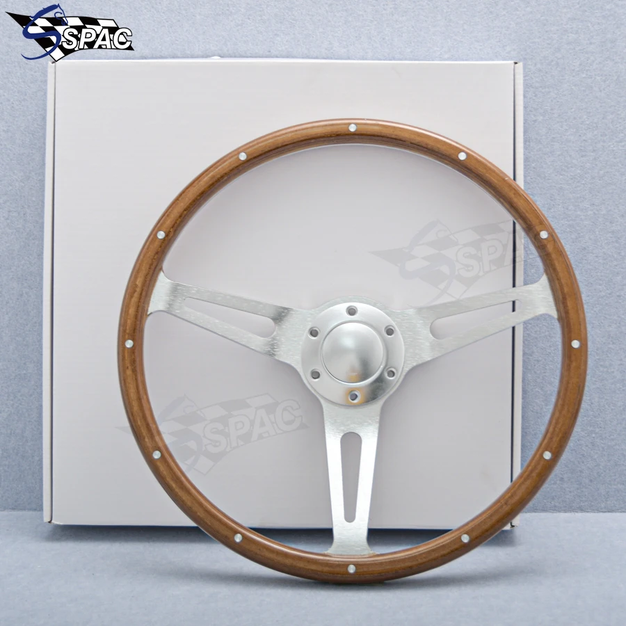 15-inch-Classic-Laminated-Real-Wood-Vintage-Steering-Wheel-for-MG-VW ...