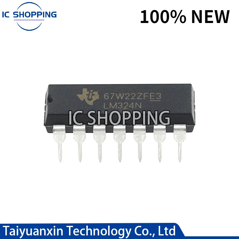 5PCS-Original-Authentic-Straight-Plug-LM324N-Lm324-324-Chip-Operational ...