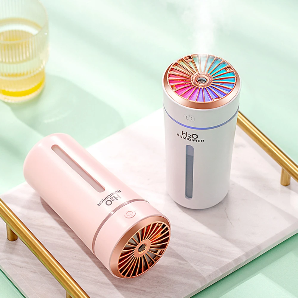 Rechargeable(800mAh) - Ensemble de rose 270 ml - Humidificateur'air ...