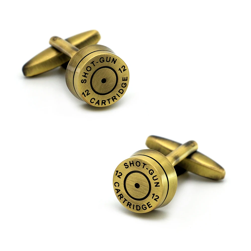iGame-Bullet-Cuff-Links-Bronze-Color-Ammunition-Design-Quality-Brass ...