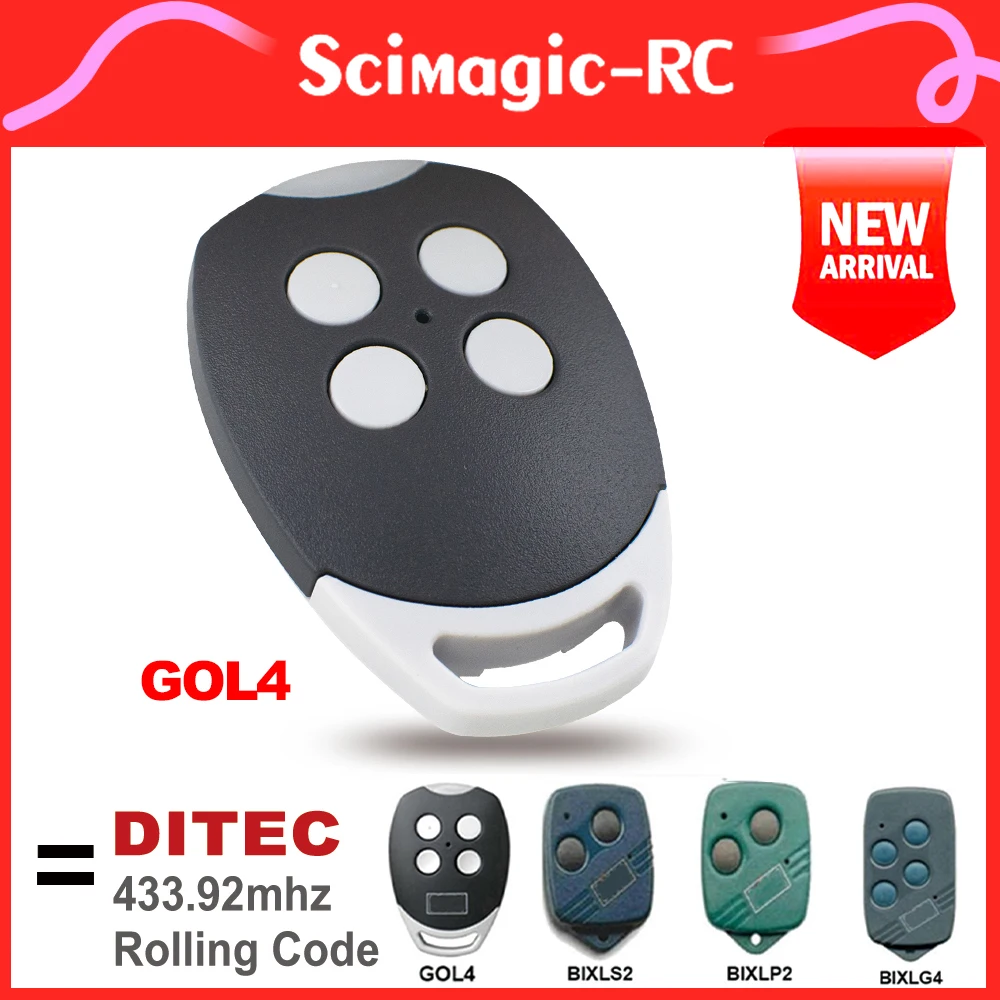 Mando-a-Distancia-Ditec-GOL4-433-92MHz-Rolling-Code-Transmisor-de-Mano ...
