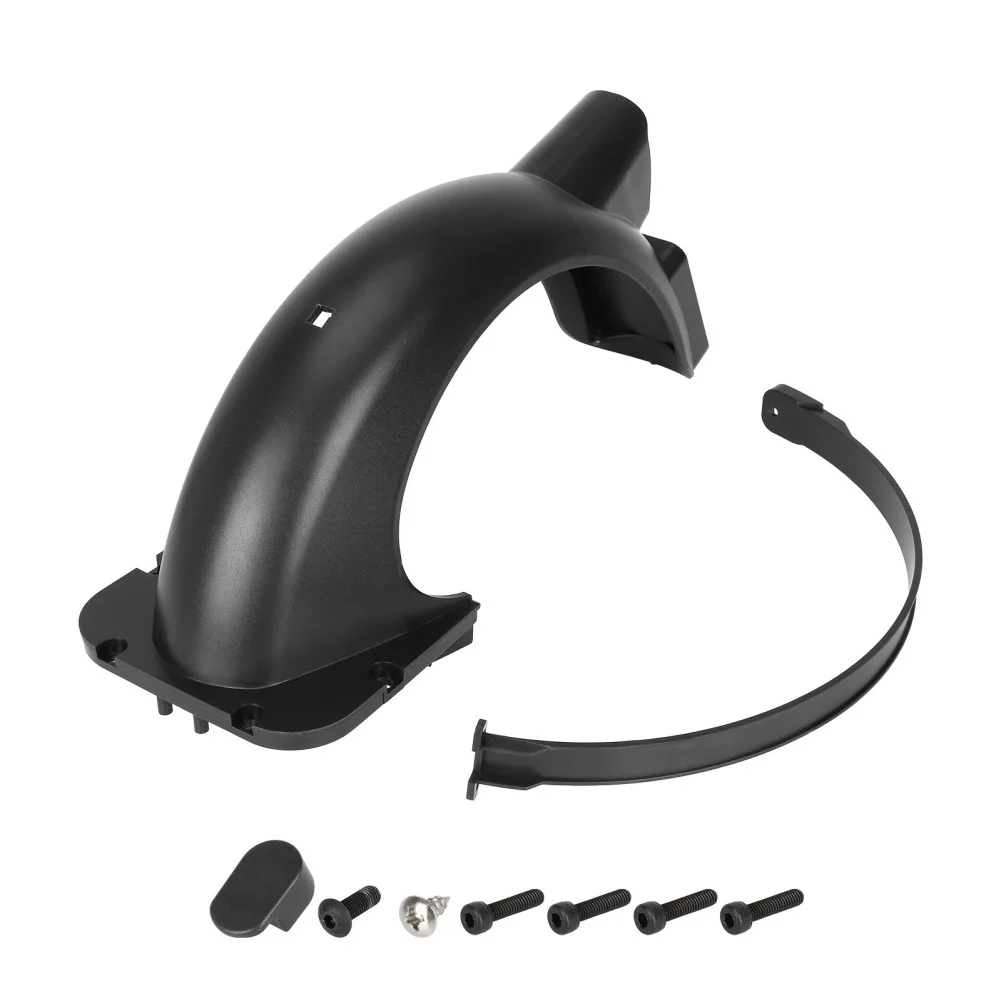 Electric-Scooter-Rear-Fender-Set-Water-Baffle-Guard-Rear-Taillight ...