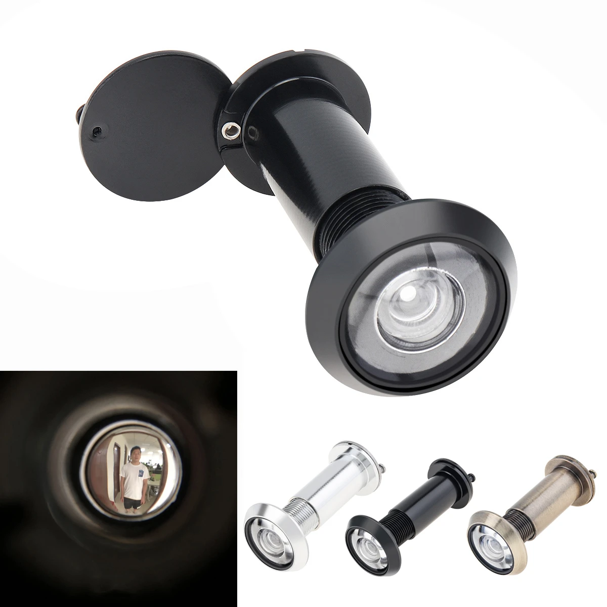 Visor-de-puerta-de-seguridad-con-lente-de-vidrio-HD-mirilla-gran ...