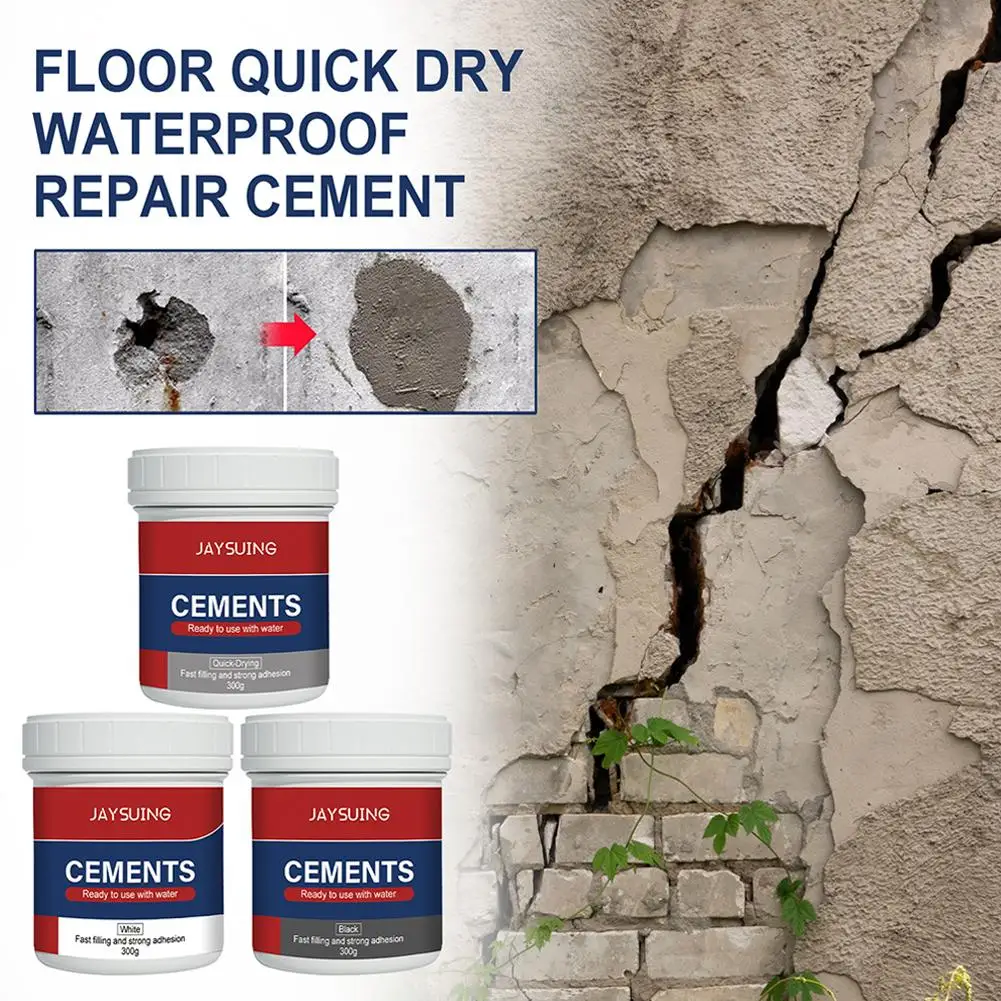 300g-Quick-Drying-Waterproof-Repair-Cream-Cement-Adhesive-For-Flooring ...