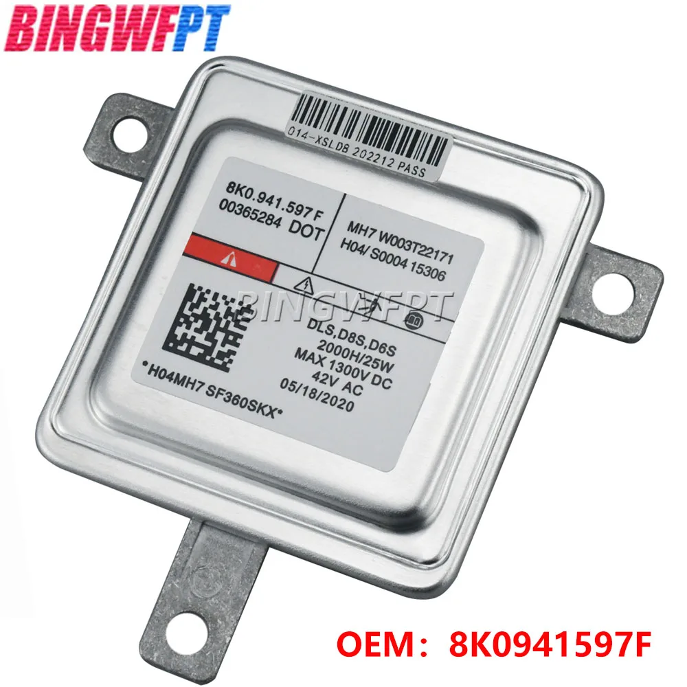 BINGWFPT 8K0941597F NEW VW Xenon Headlight Ballast Control Unit D6S D8S for MTSUBISH I ...