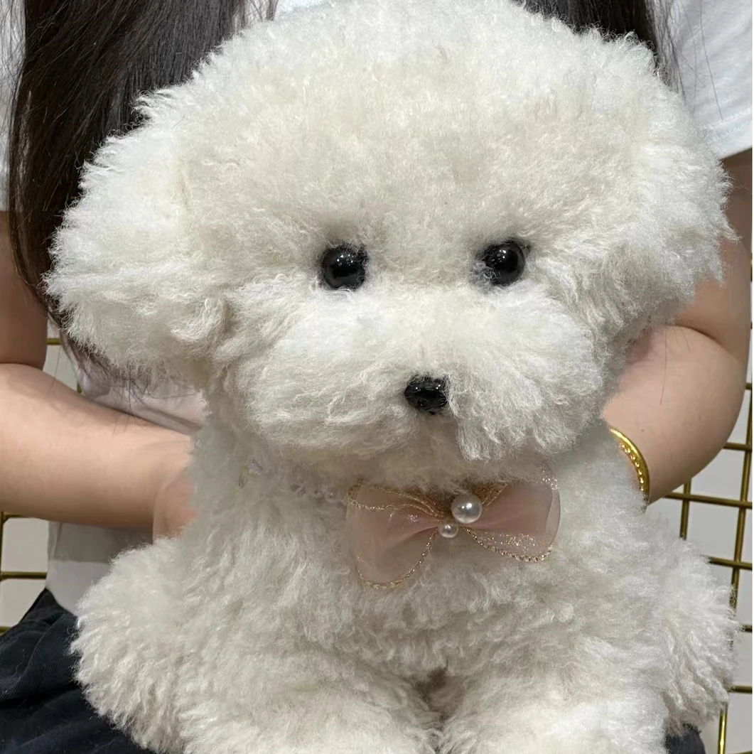 Cute-Simulation-Curly-Dog-Bichon-Dog-Plush-Toy-Kawaii-Real-Life-Plush ...