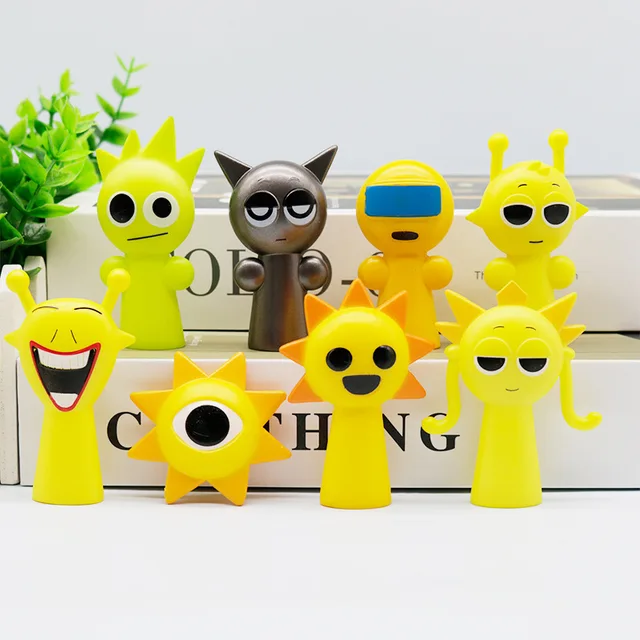 Sprunki Birthday Decorations 12PCS New Sprunki Action Figures, Sprunki ...