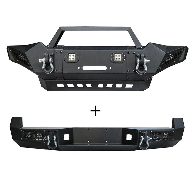4x4 Pick up Steel Bull Bar Car Nudge Bar Front Bumper for Toyota ...