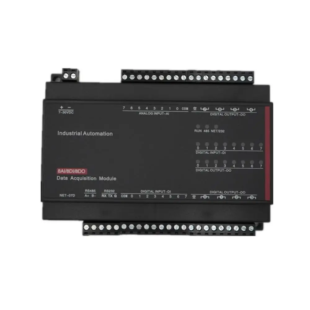 TCP-507D-Modbus-Ethernet-module-8AI8DI8DO-analog-input-digital-input ...