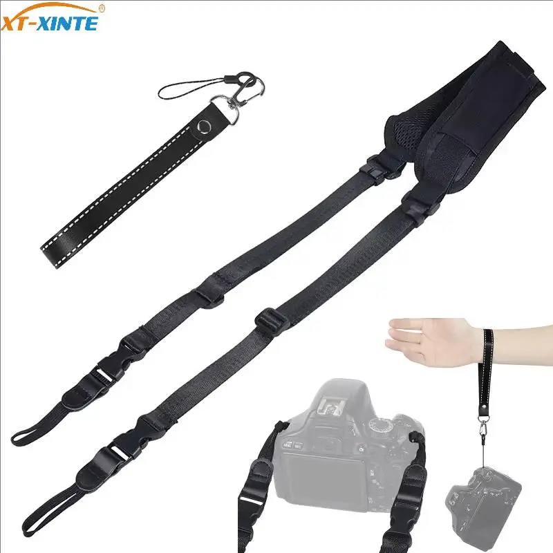 DSLR Camera Strap Adjustable Shoulder Neck Belt Quick Release Buckle ...