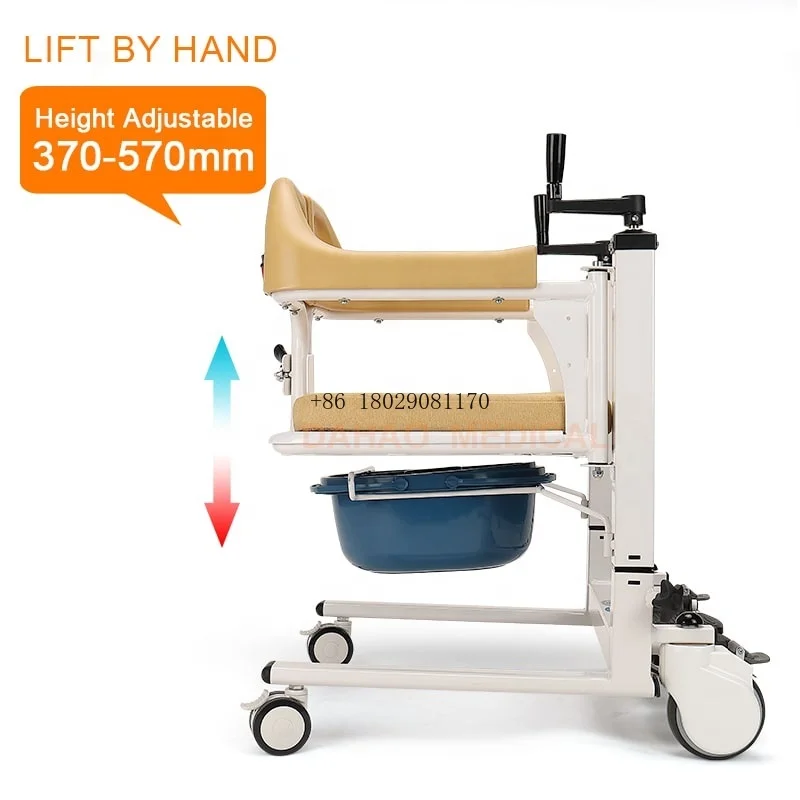 Transfer-Toilet-Chair-Commode-for-Car-Hot-Sale-Manual-Patient-Elderly ...
