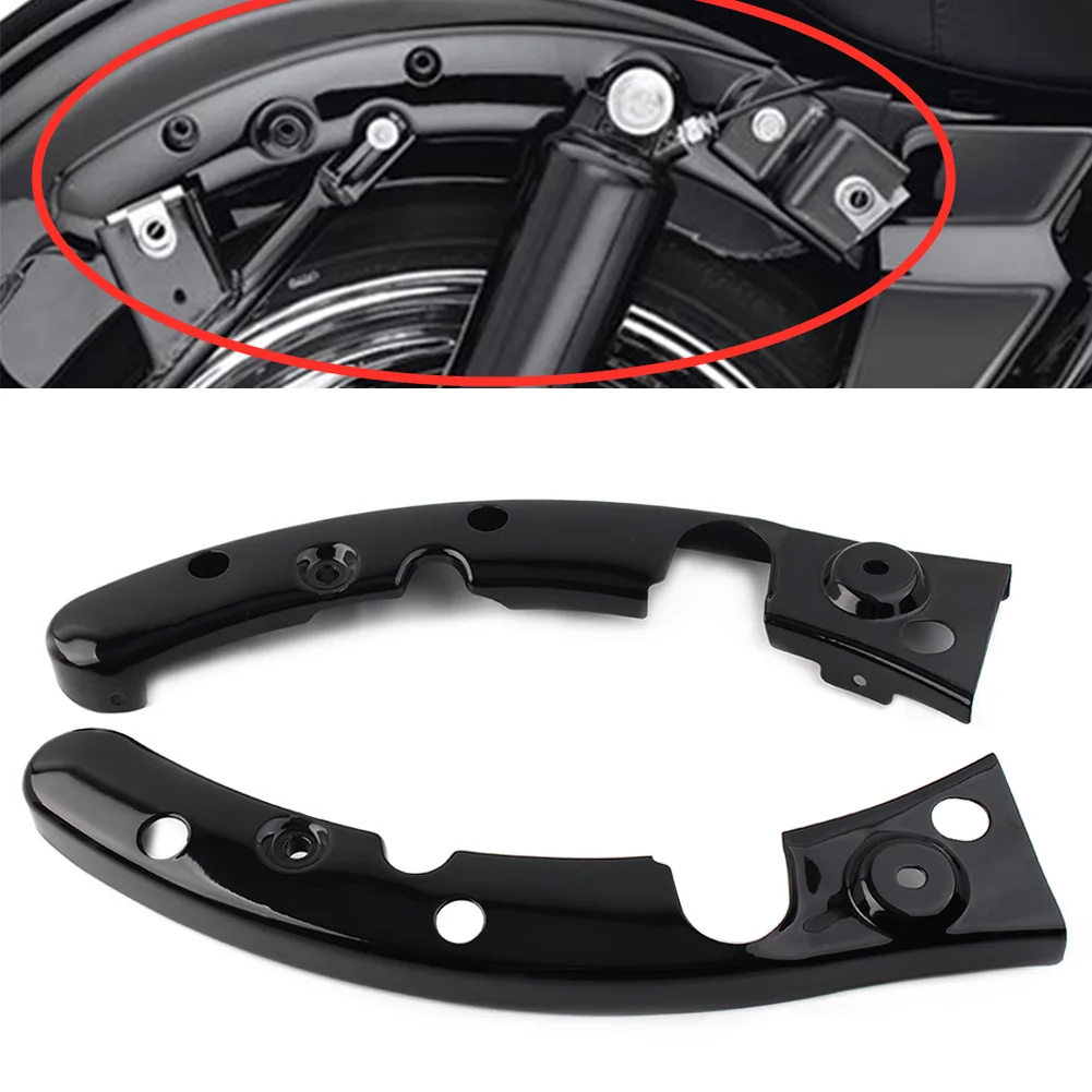 1Pair-Motorcycle-Rear-Fender-Strut-Covers-For-Harley-Davidson-Touring ...