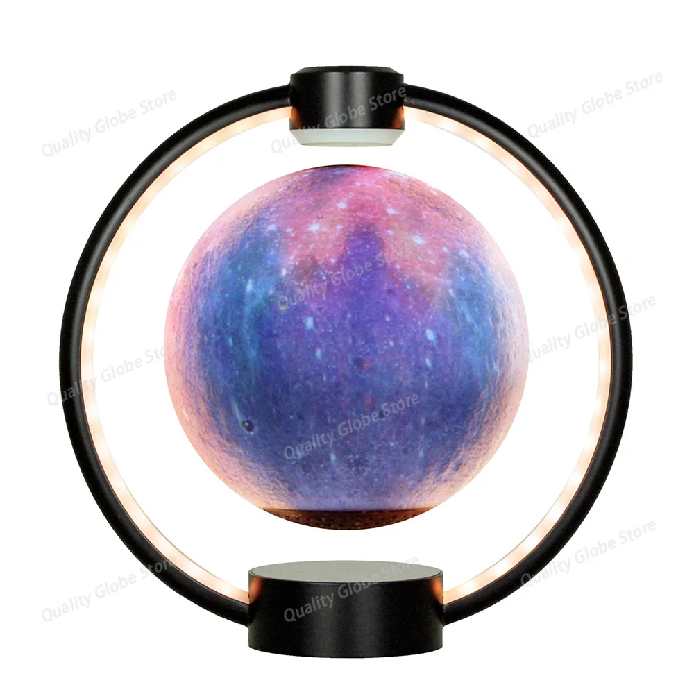 Maglev Moon Light Rotatable with Bluetooth Speaker Remote Control DC ...
