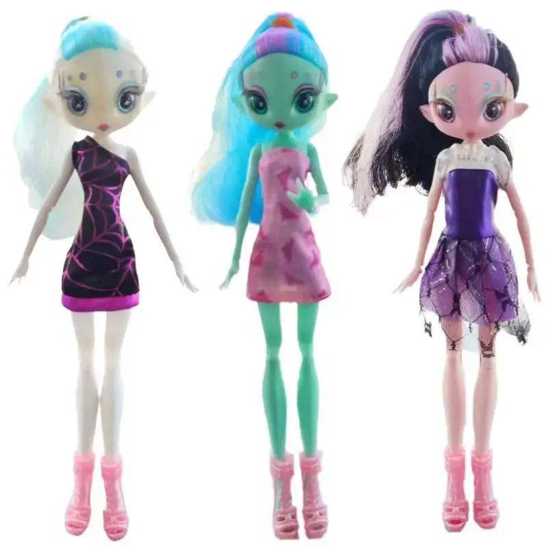 Mu-eca-Alien-con-ropa-aleatoria-accesorio-de-27cm-de-altura-con ...