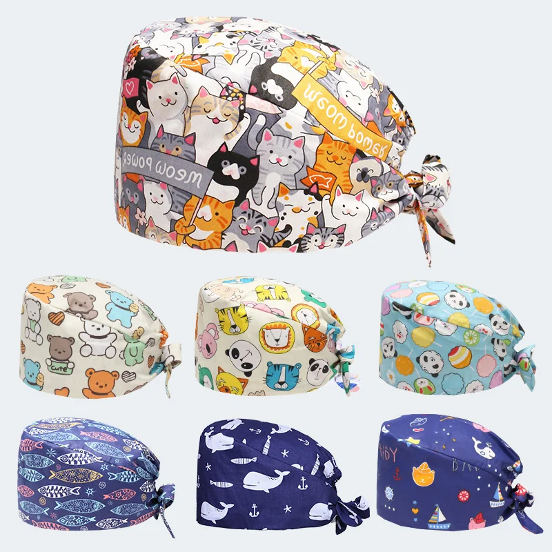 Ultra Soft Surgical Caps Medical Hats Nursing Scrub Cap Clinical Hat ...