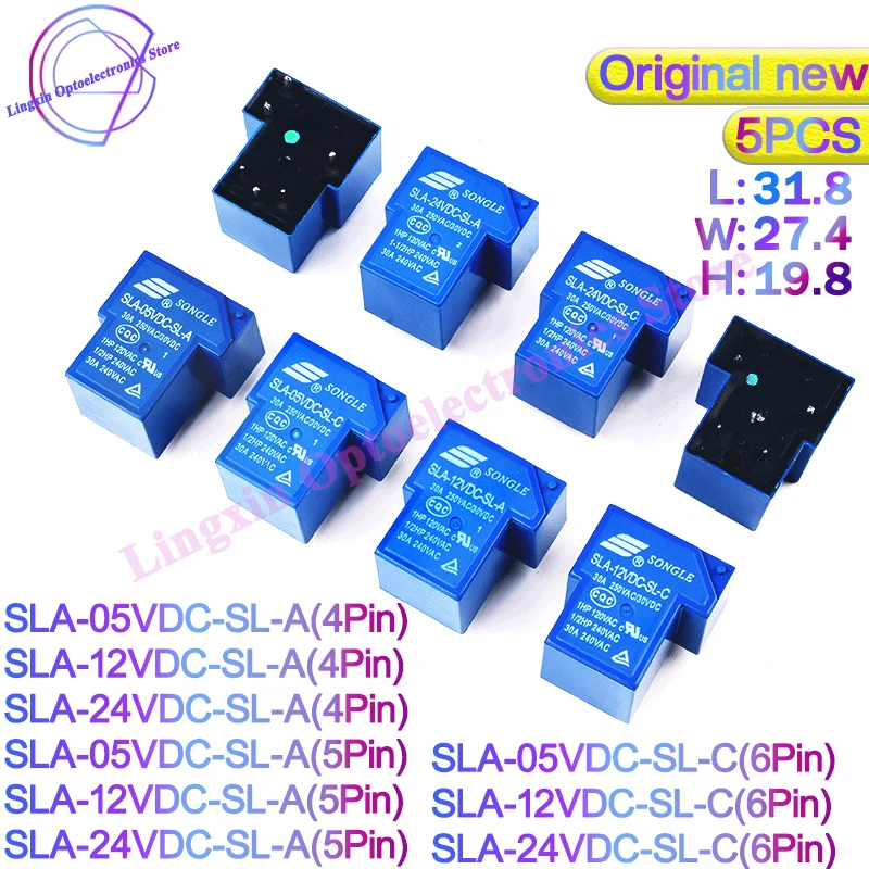 5Pcs-lot-Power-Relay-SLA-SLA-05V-09-12V-24V-48VDC-SL-A-C-4Pin-5Pin.jpg
