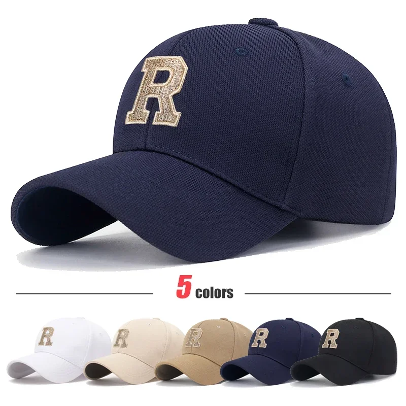 Brand New High Quality R Letter Gold Thread 3D Embroidery Adjustable ...