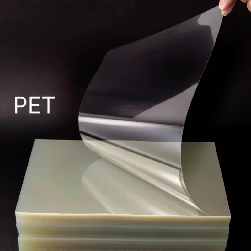 20PCS PET Polvethylene Flexible Flastic sheet thin Transparent A4 ...