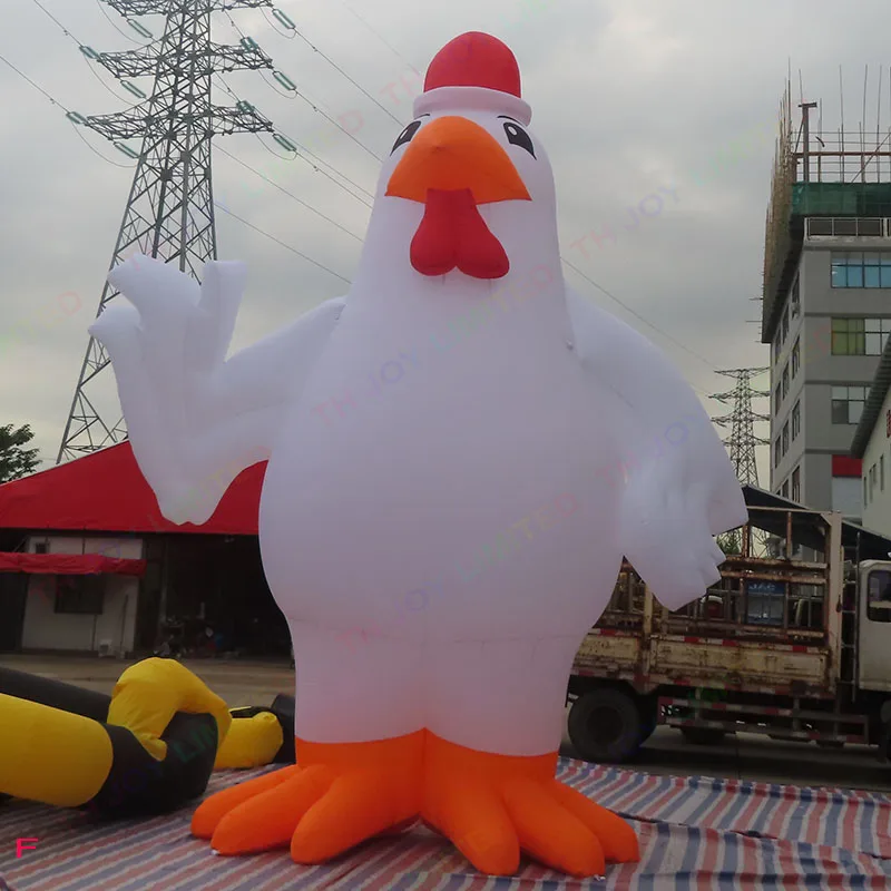 Inflatable Christmas Chicken Decoration Giant Inflatable Rooster Cock ...
