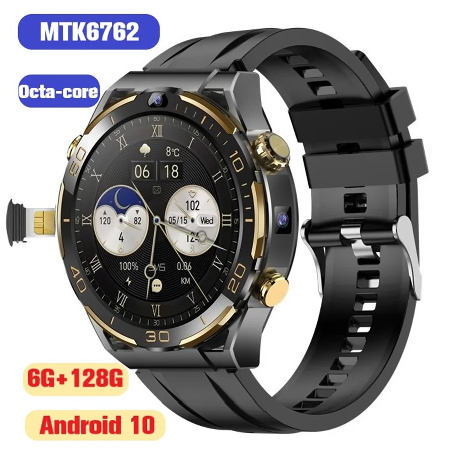 Pioneering MT6762 Octa-core CPU Andriod 10 Smartwatch API 29 6G+128G ...