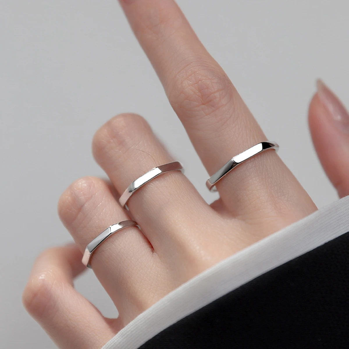 La-Monada-47-61mm-Resizable-925-Silver-Rings-For-Women-Real-Silver-925 ...