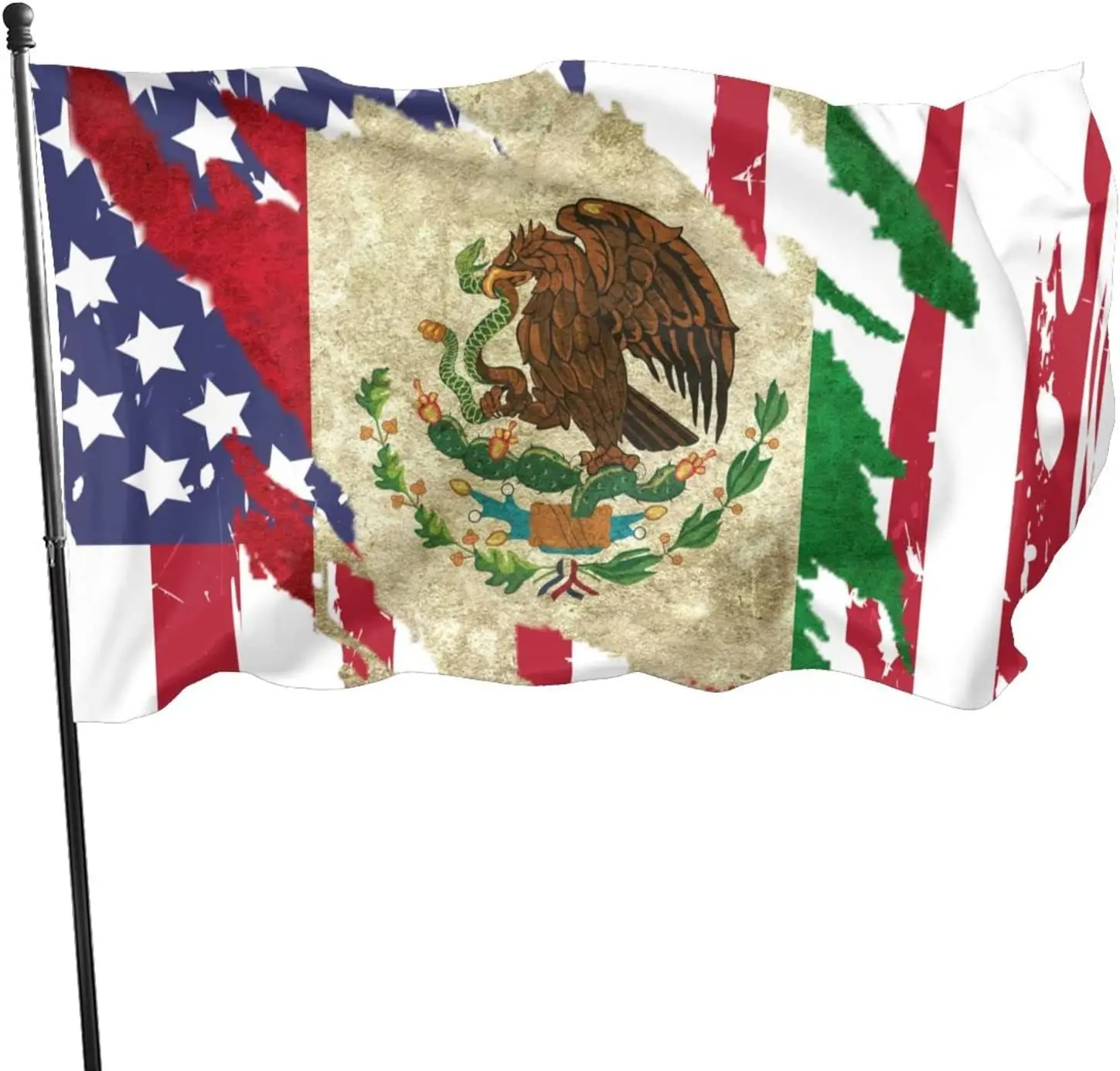 Mexican American Flag Pictures