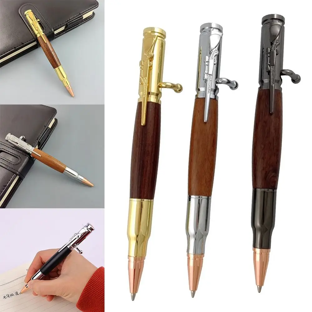 Press-Type-Ballpoint-Pen-Creative-1-0mm-Black-Ink-Writing-Tool ...