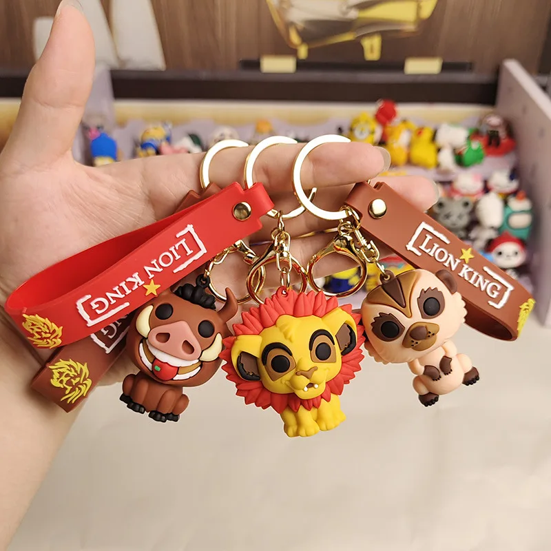 Cartoon-Simba-Lion-King-Keychain-Cute-bag-pendant-Creative-couple-doll ...