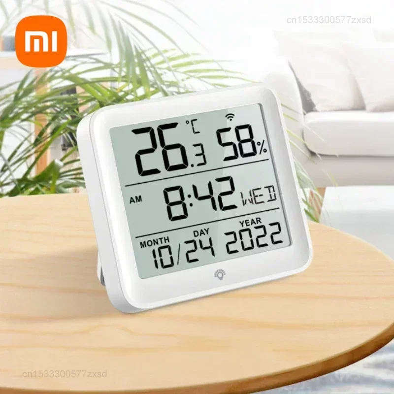 Xiaomi-Tuya-WiFi-Sensor-de-Temperatura-e-Umidade-Tela-LCD-Higr-metro ...