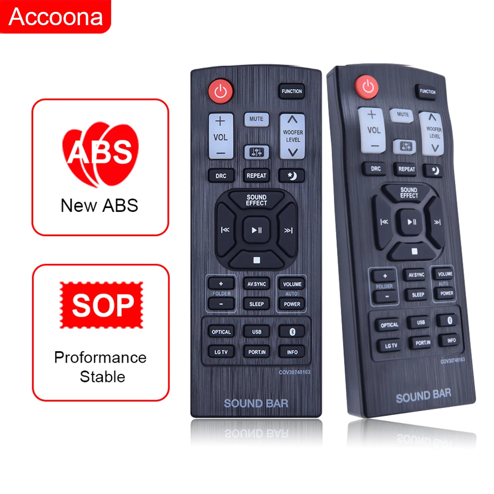 COV30748163-Remote-Control-ABS-Black-Soundbar-Remote-Controller ...