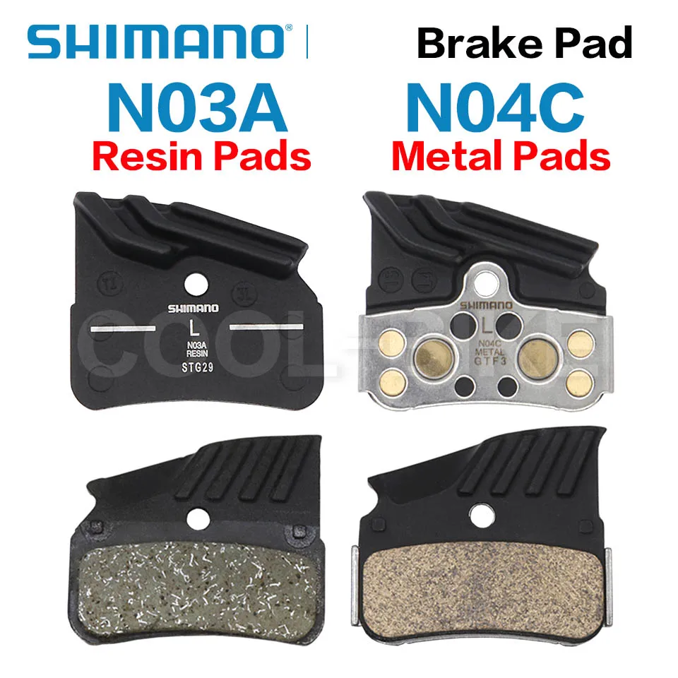 Shimano XTR Disc Brake Pads D03S Resin N03A Resin ICE-TECH N04C Metal ...