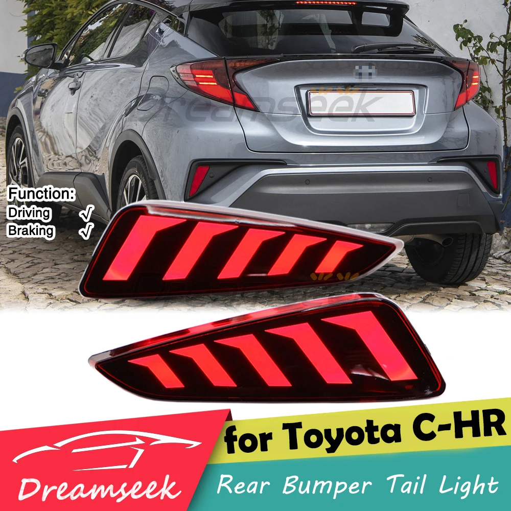 LED-Reflector-Rear-Bumper-Tail-Light-for-Toyota-C-HR-CHR-2016-2017-2018 ...