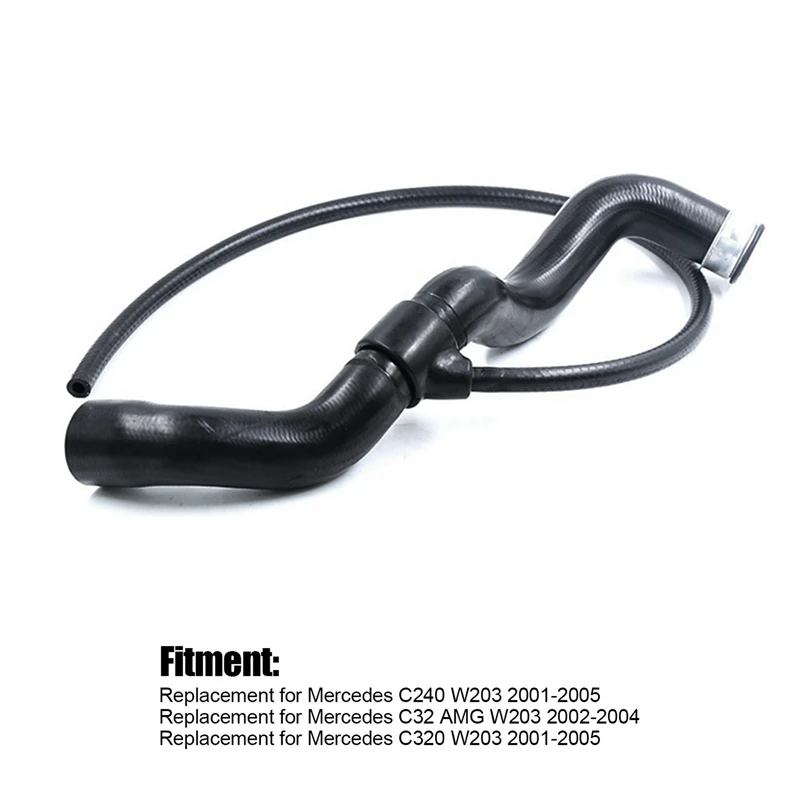 메르세데스 벤츠 W203 C240 C320 2035010782 A2035010782 상부 냉각수 탱크 라디에이터 호스 ...
