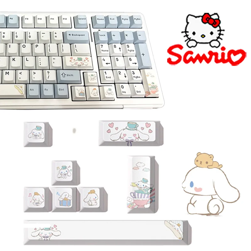 8pcs-set-Sanrio-Cinnamoroll-Keycaps-PBT-R4-Esc-Keycap-Set-Cartoon ...