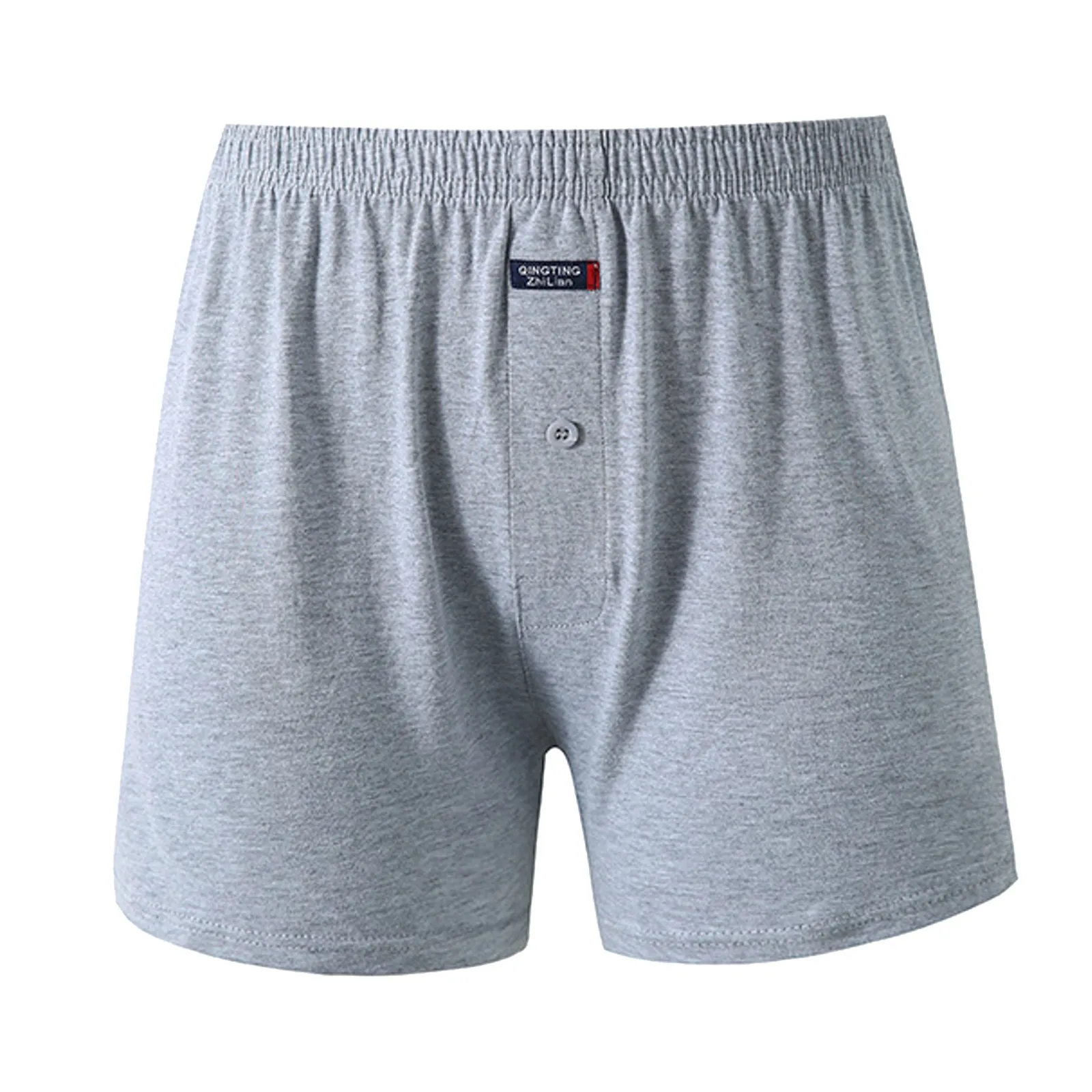 Men-s-Underwear-Shorts-Solid-Boxers-Buttons-Underpants-Calzoncillos ...