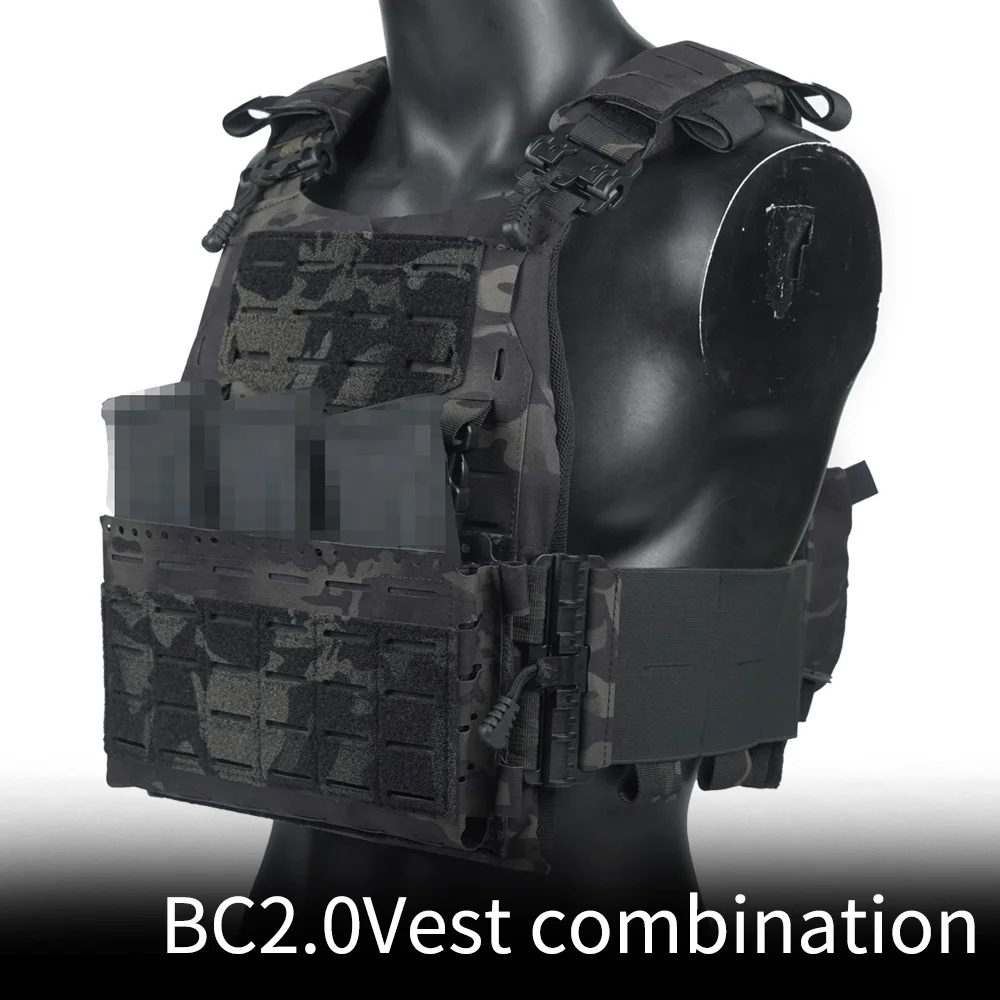 DMgear-Tactical-Vest-BC2-Plate-Carrier-Combination-Lightweight-Airsoft ...