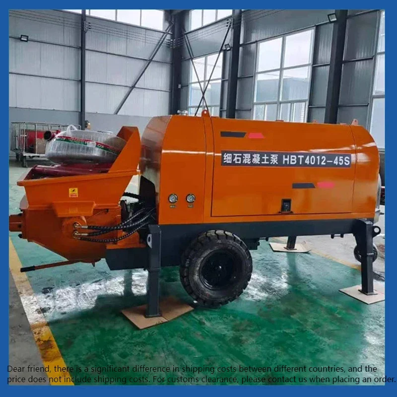 Factory-Direct-1-Year-Pumps-Mini-Diesel-Mobile-Cement-Pumping-Machine ...