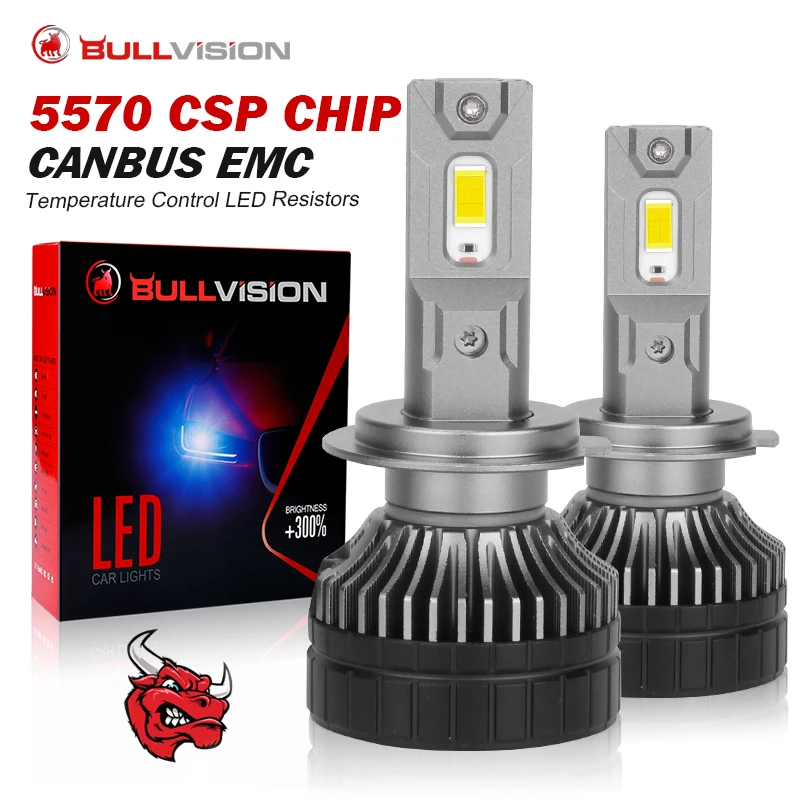 Bullvision-H7-Led-Headlight-Bulbs-H4-H11-H8-H1-9005-HB3-9006-HB4-9012 ...