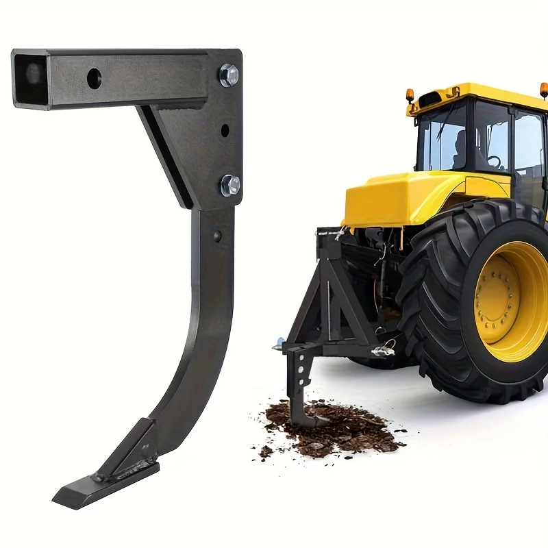 Hitch Lawn Mounted Ripper Middle Buster Plow for ATVs/UTVs Tractor W/2 ...