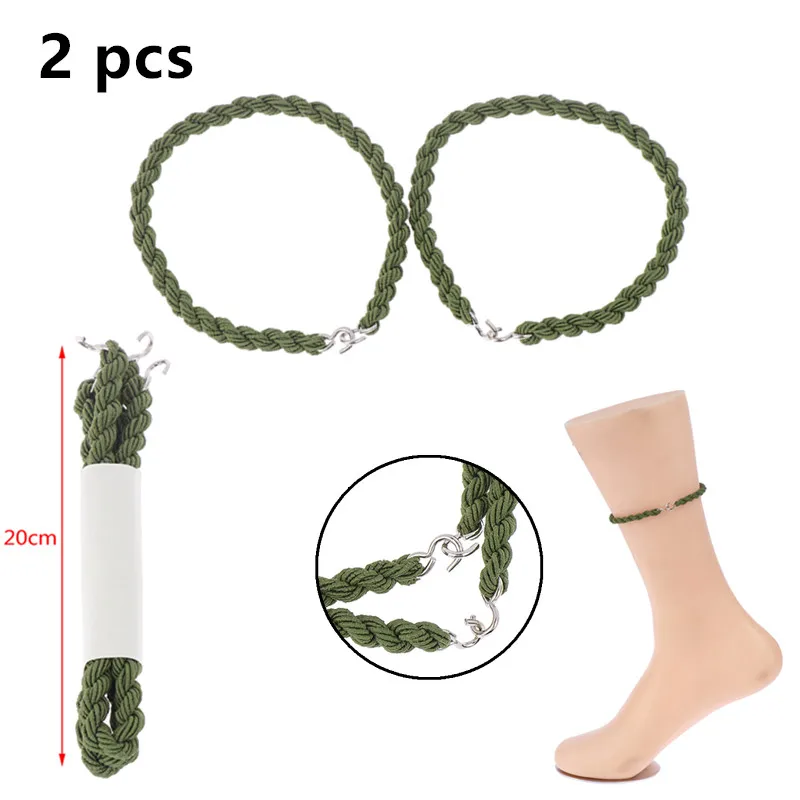 2Pcs-Tactical-Leggings-Trouser-Leg-Strap-Riding-Boot-Rubber-Band-Green ...