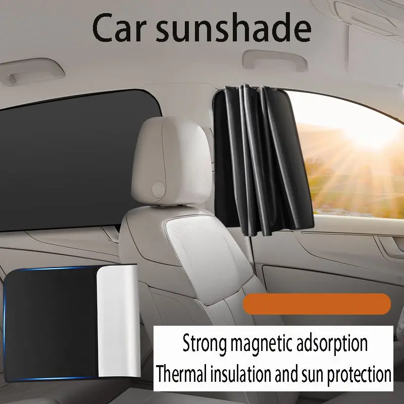Car-magnetic-sunshade-Foldable-sunshade-Sunscreen-and-thermal ...