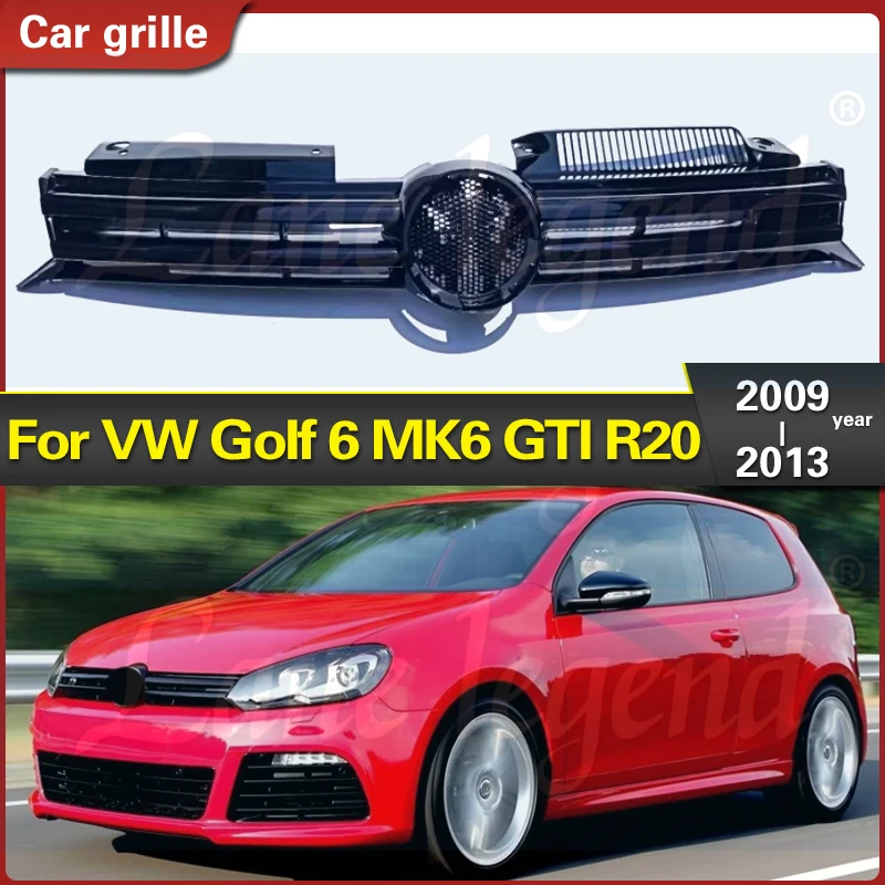R20-style-ABS-glossy-black-lower-Grille-front-bumper-grill-For ...