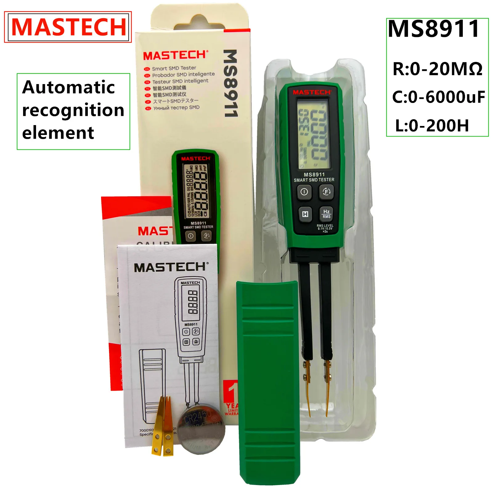 Original-MASTECH-MS8910-MS8911-High-Quality-Smart-SMD-RC-Resistance ...